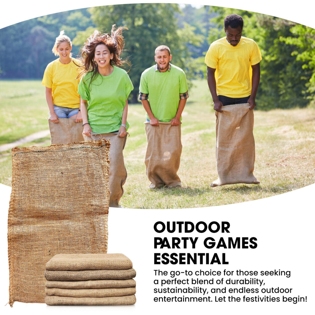 Burlap Sacks - Sack Races | St. Boniface Bag Company